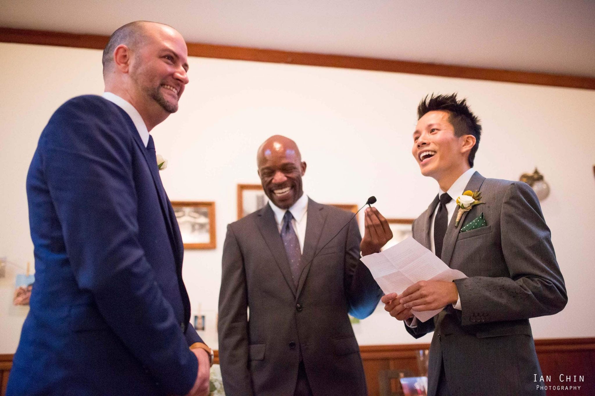 Anderson Hall Wedding - Rainy Day Same Sex Wedding Photos