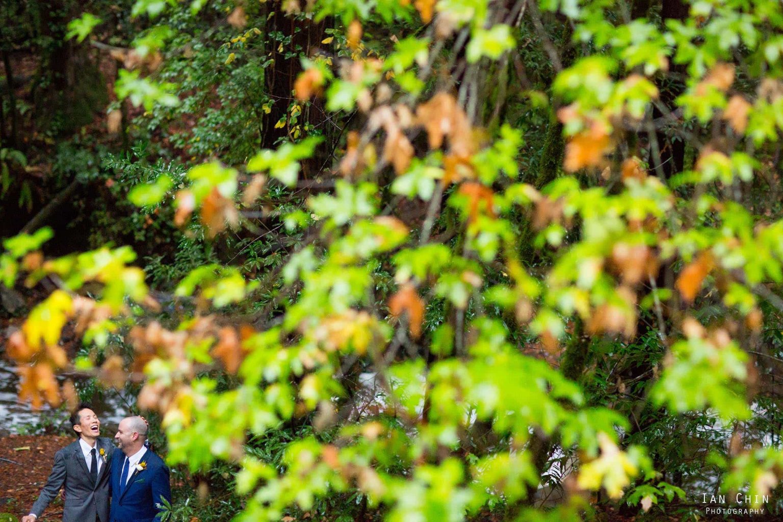 Anderson Hall Wedding - Rainy Day Same Sex Wedding Photos