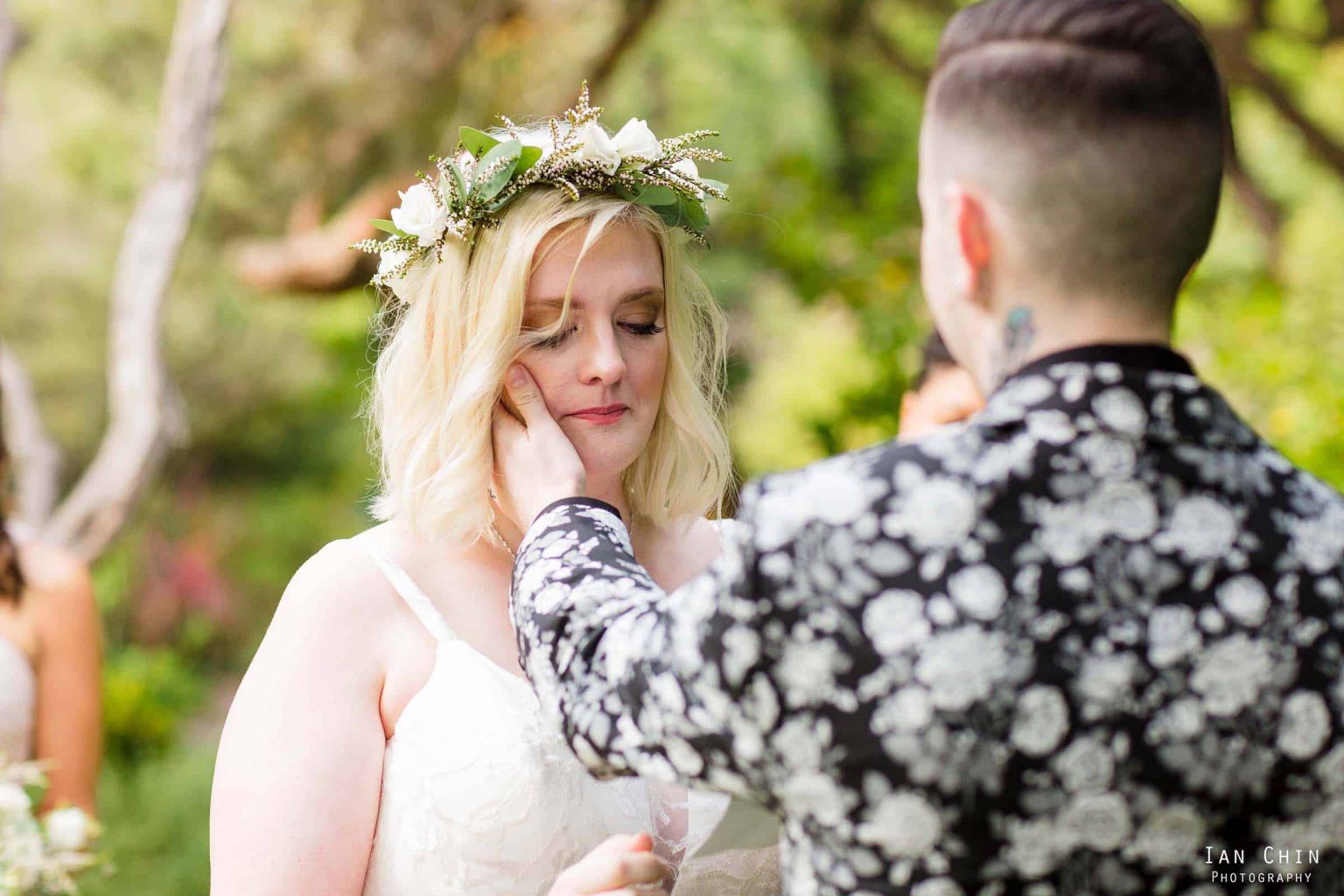 Transgender Wedding Photos - Hastings House Garden Elopement